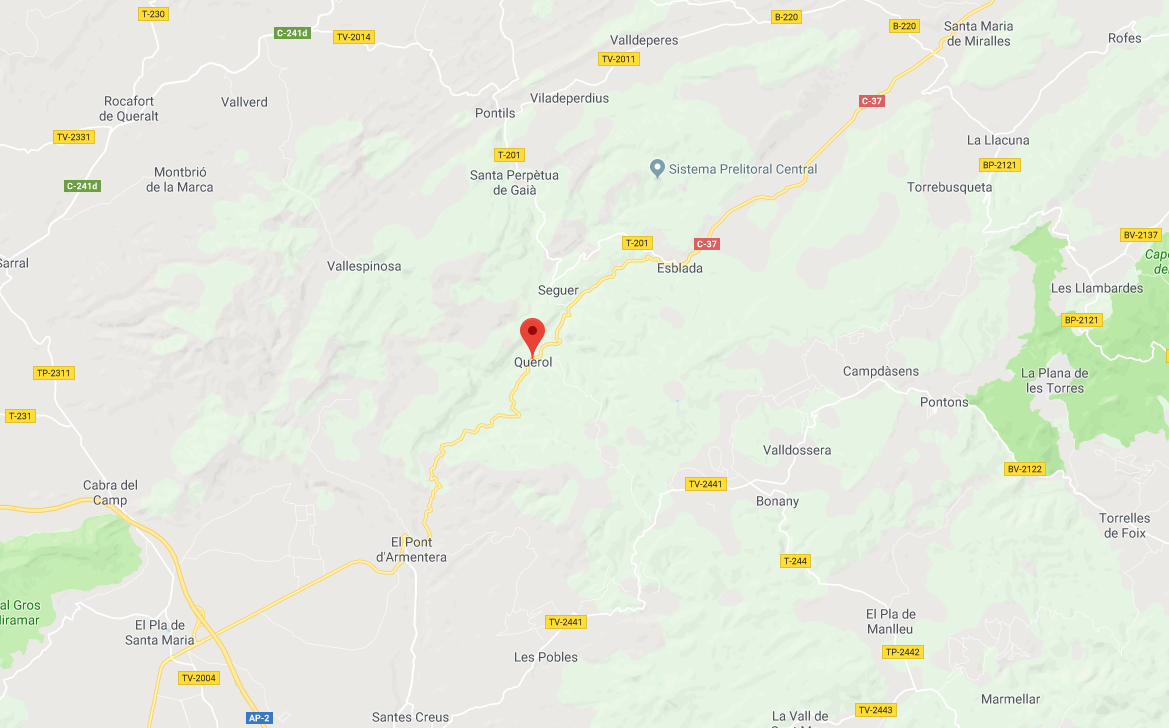 Ajuntament de Querol | Ubicació - Ajuntament de Querol